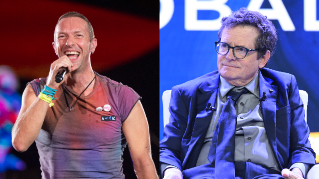 Coldplay a fait venir Michael J. Fox pour un duo surprise à Glastonbury ...